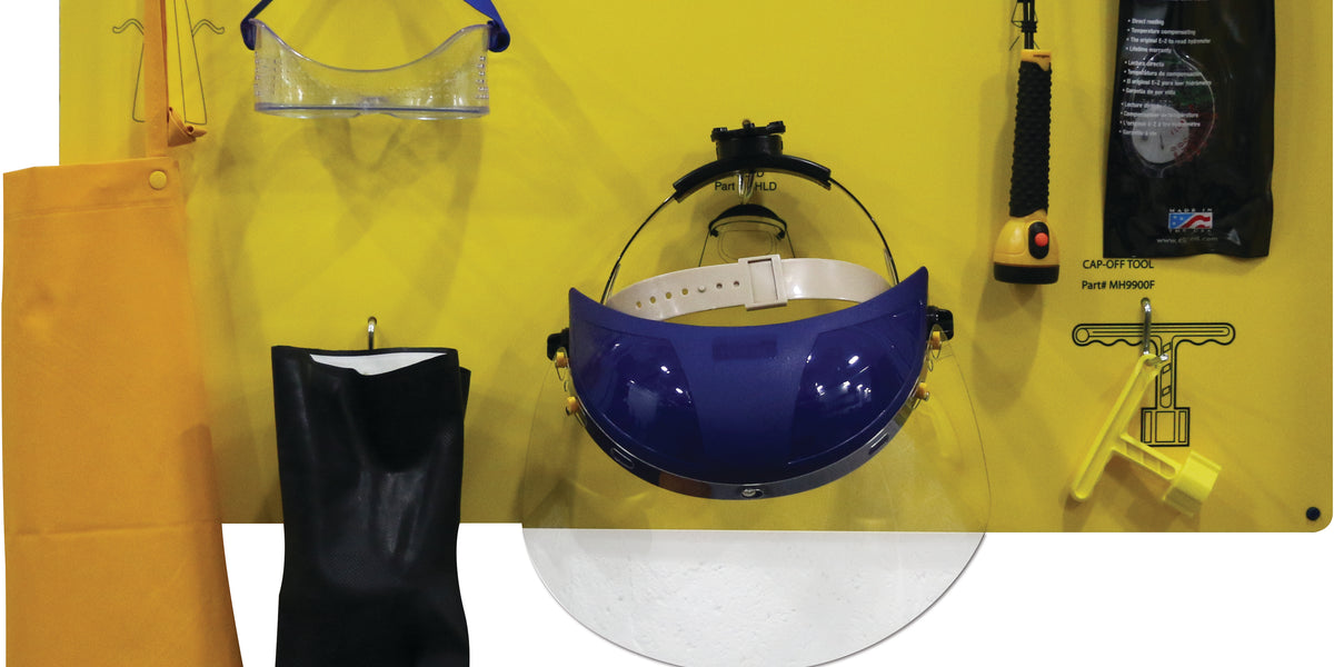 Complete Forklift Battery Protective Handling PPE Kit